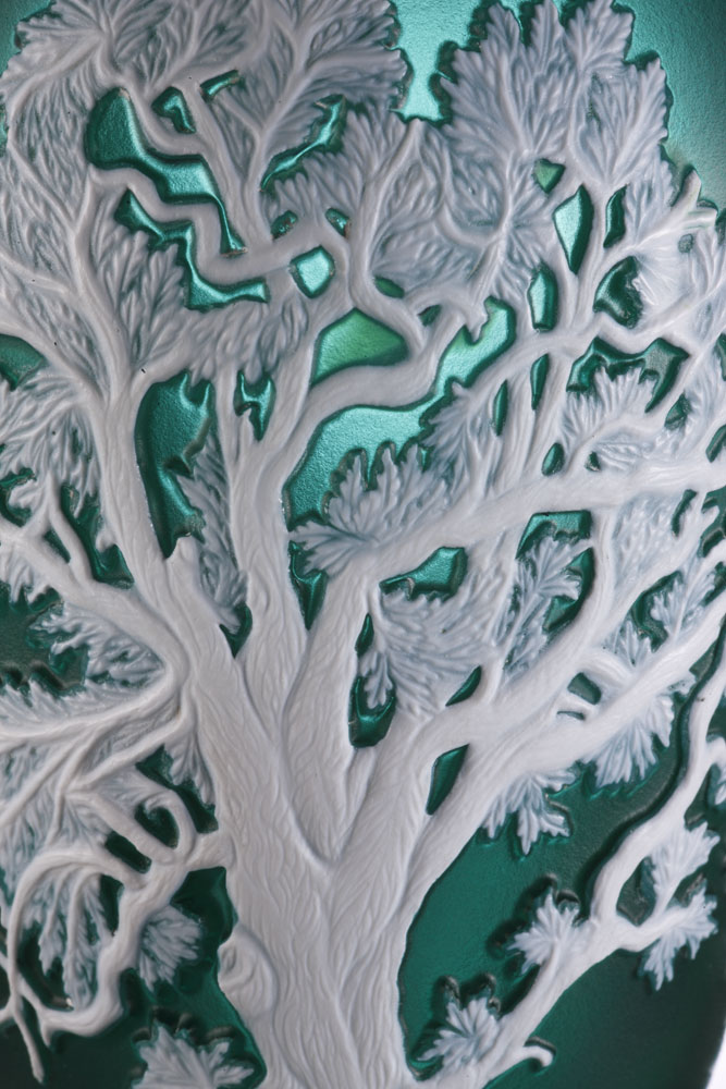 Tree-ology - ©2025 Helen Millard Cameo Glass.